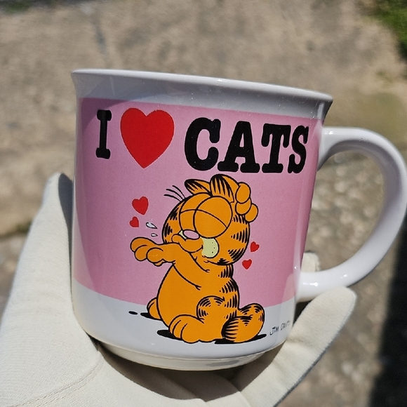 Enesco | Kitchen | 978 Enesco Garfield I Love Cats Mug | Poshmark